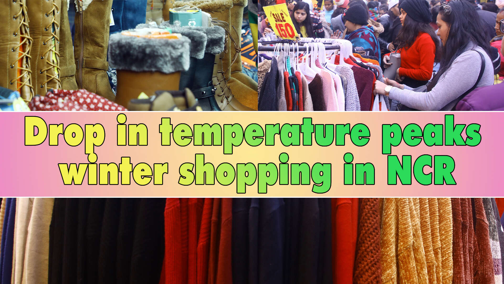 Drop in temperature peaks winter shopping in NCR