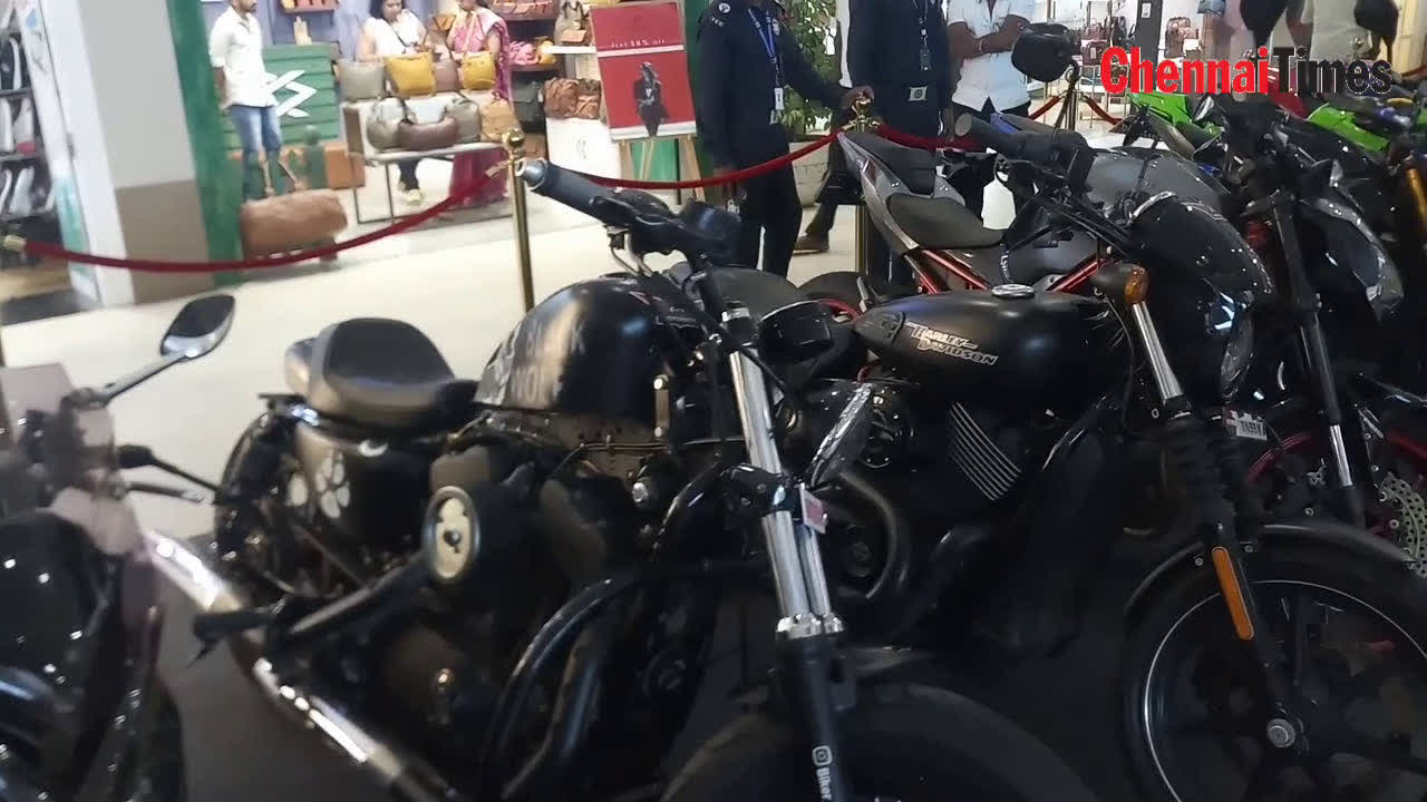 Super bike show as part of Coimbatore Vizha
