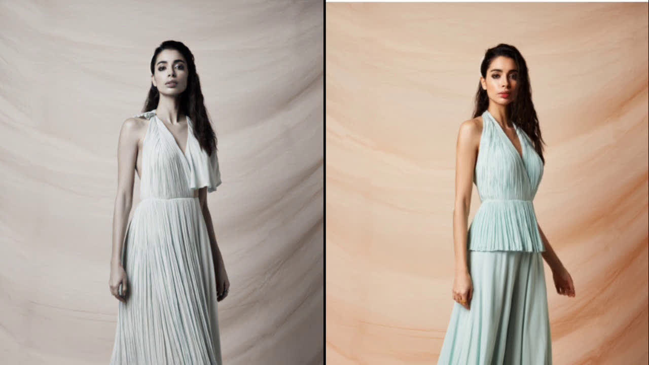 Add icy blue outfits to your wardrobe this season