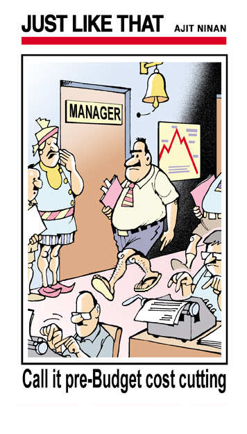 Pre-Budget Cost Cutting
