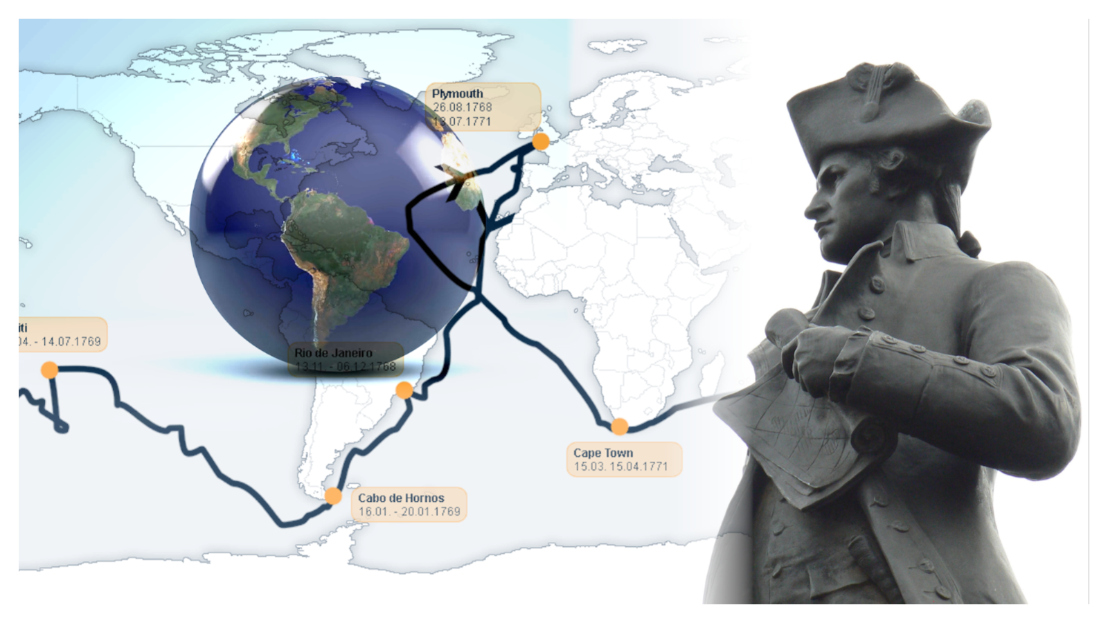 247 years ago Captain James Cook and his crew became the first ...