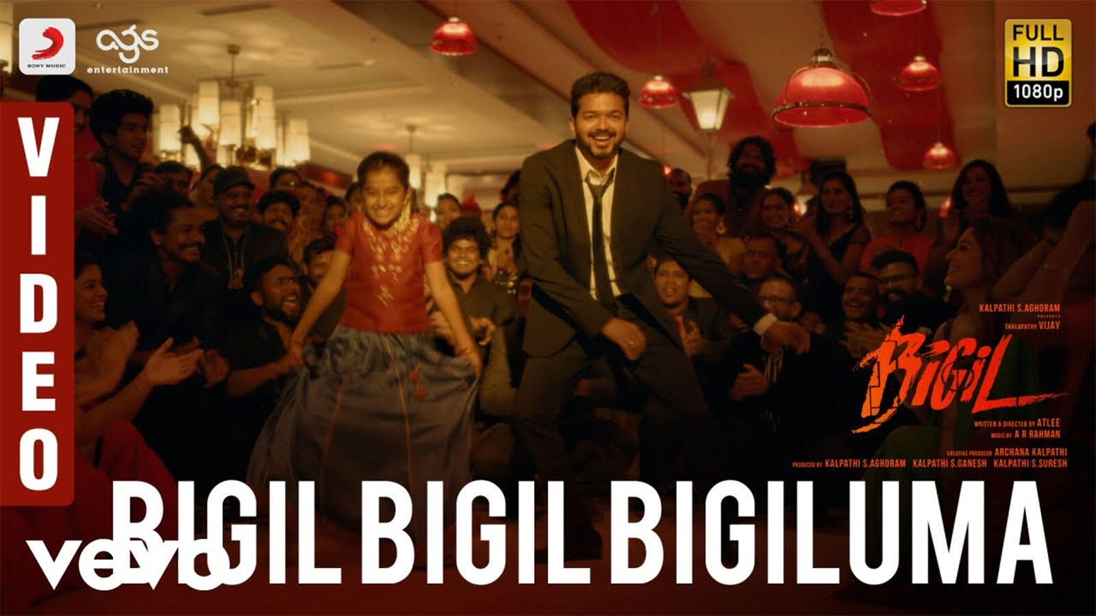 Watch: Tamil Song Video 'Bigil Bigil Bigiluma' from 'Bigil' Ft. Vijay ...