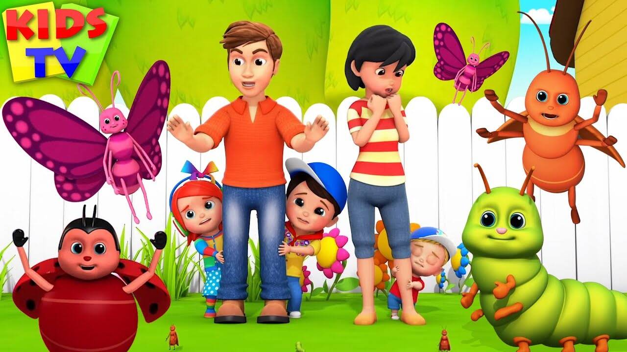Kids Songs | Nursery Rhymes & Baby Songs 'Bugs Song' - Kids Nursery ...