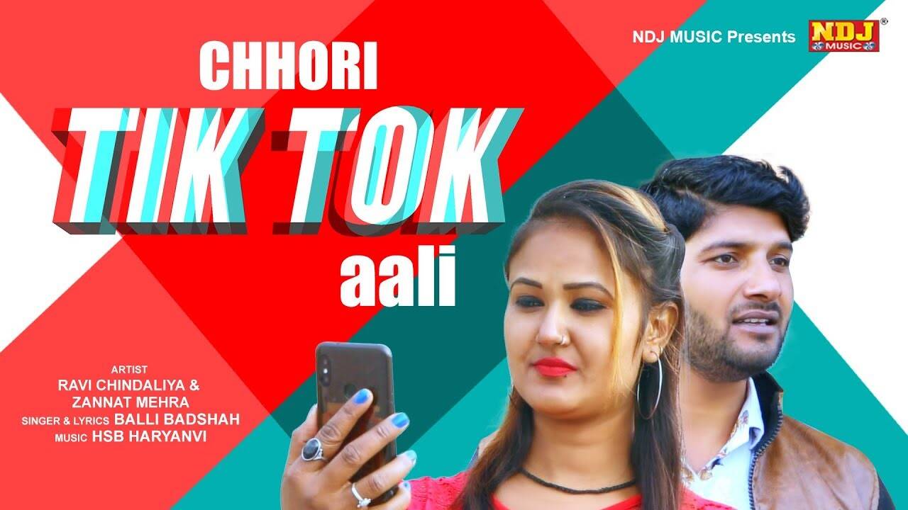 Latest Haryanvi Song 'Chhori Tik Tok Aali' Sung By Balli Badshah