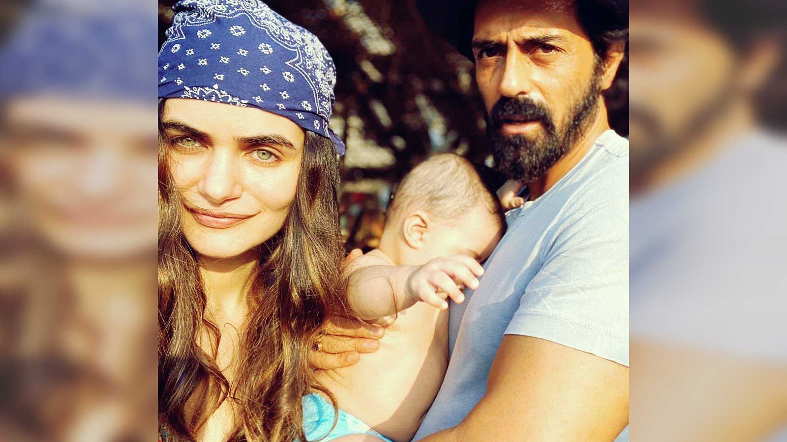 Arjun Rampal shares precious glimpse of his 'camera shy' baby Arik ...
