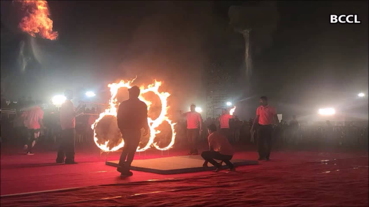 Setting the stage on fire
