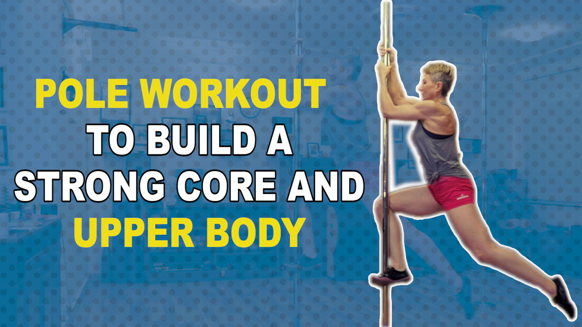 VIDEO: Pole workout to build a strong core and upper body
