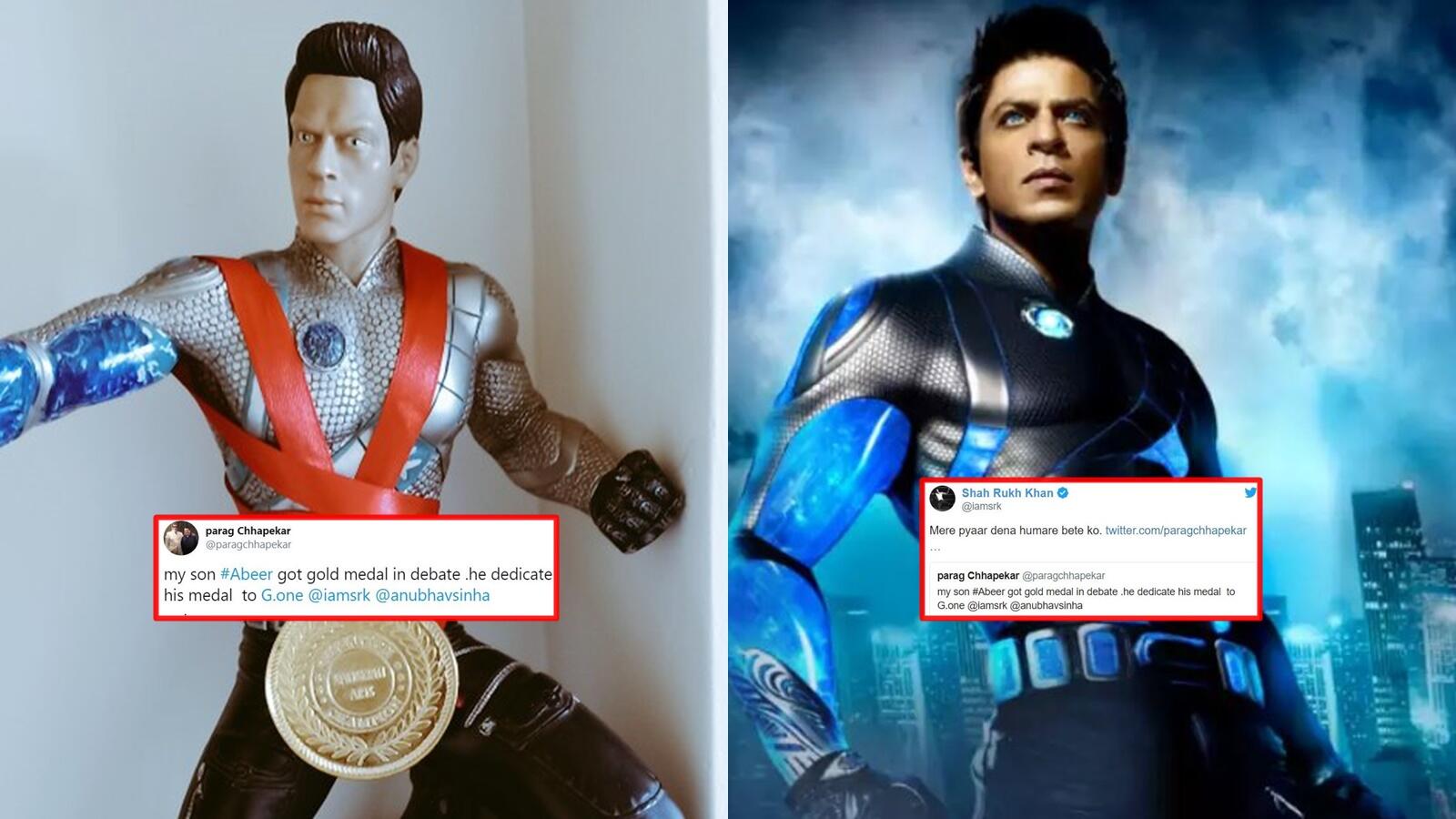Shah Rukh Khan's heartwarming reply to young fan who dedicated his gold ...