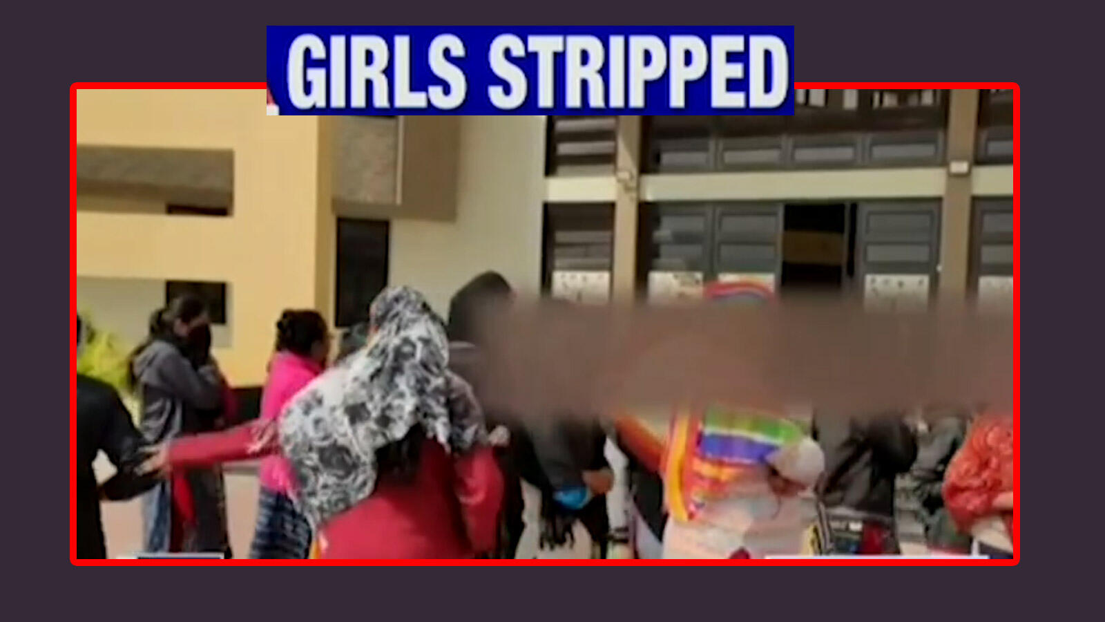 Shocking! Bhuj college forces girl students to strip to check if they ...