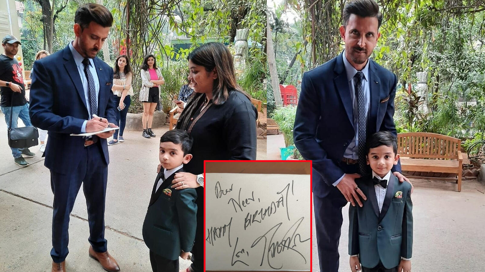 Hrithik Roshan's sweet gesture for this little fan is winning hearts