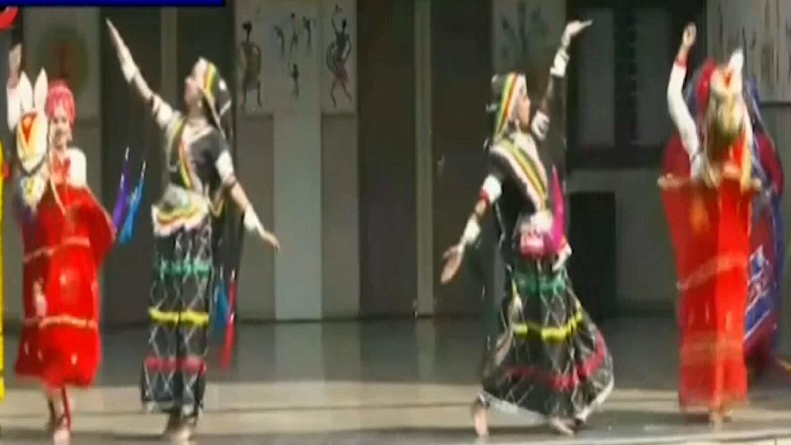 Watch: Kids dance garba, bhangra in front of Melania Trump