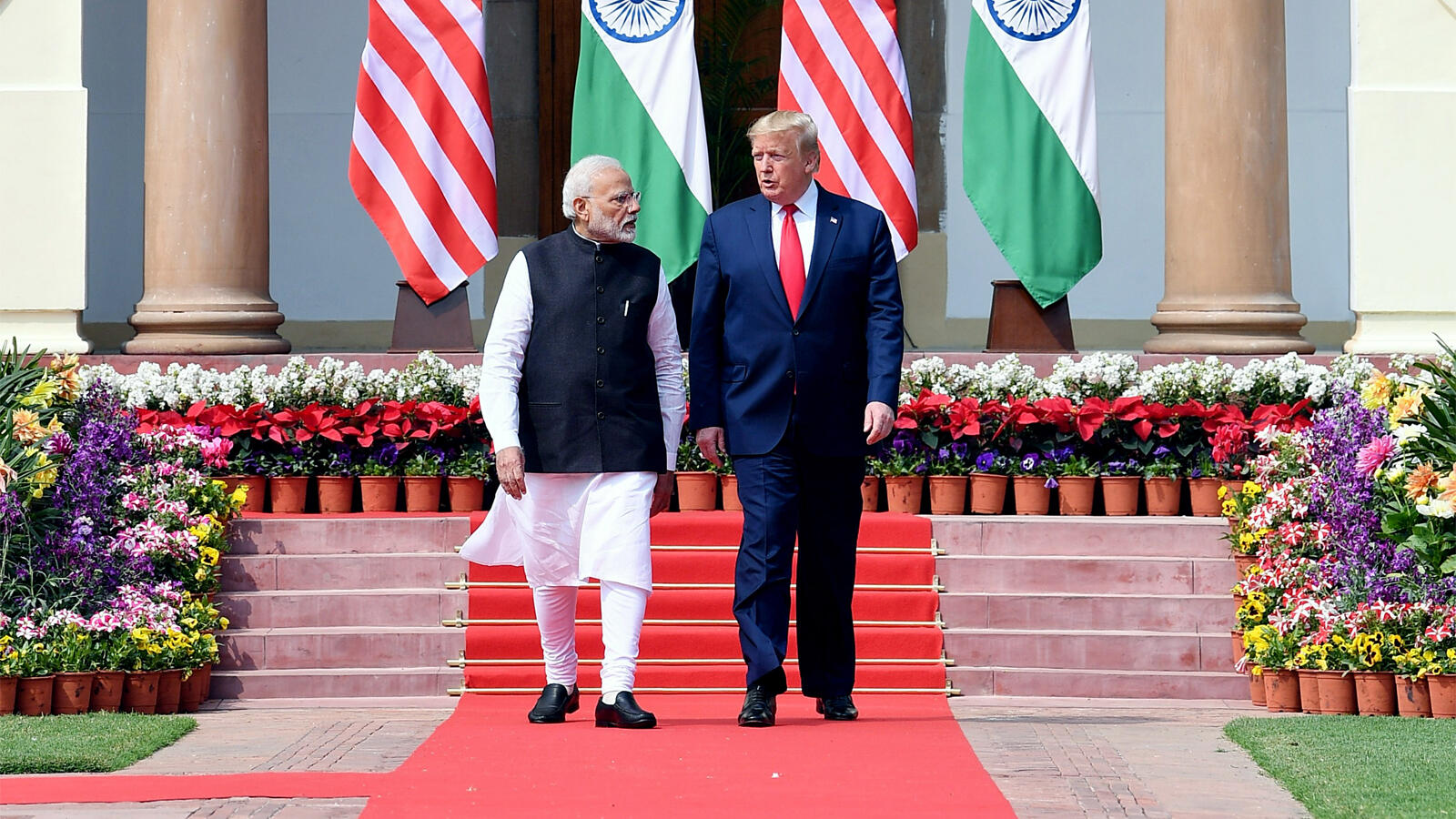 Namaste Trump event, day 2: Highlights