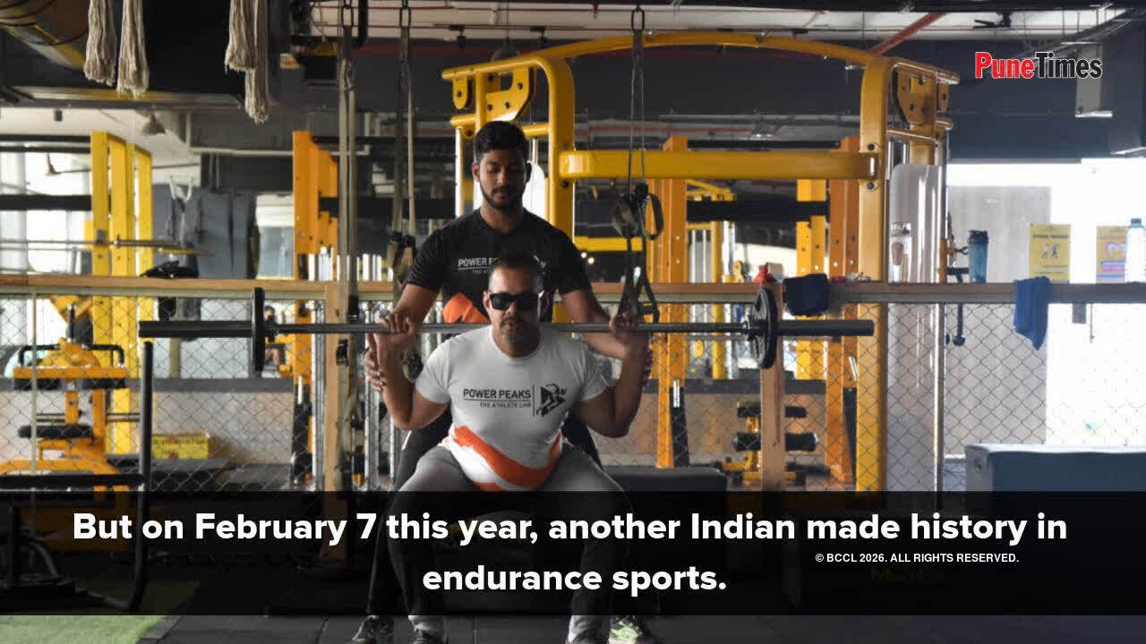 Niket Dalal, first differently able athelete who completed ironman