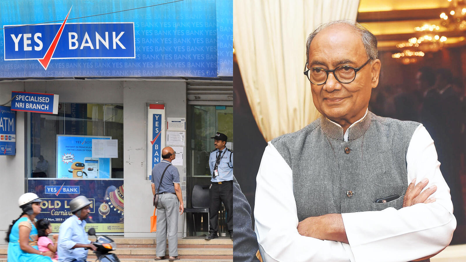 Yes Bank scam: Isn't it insider trading, asks Digvijay Singh