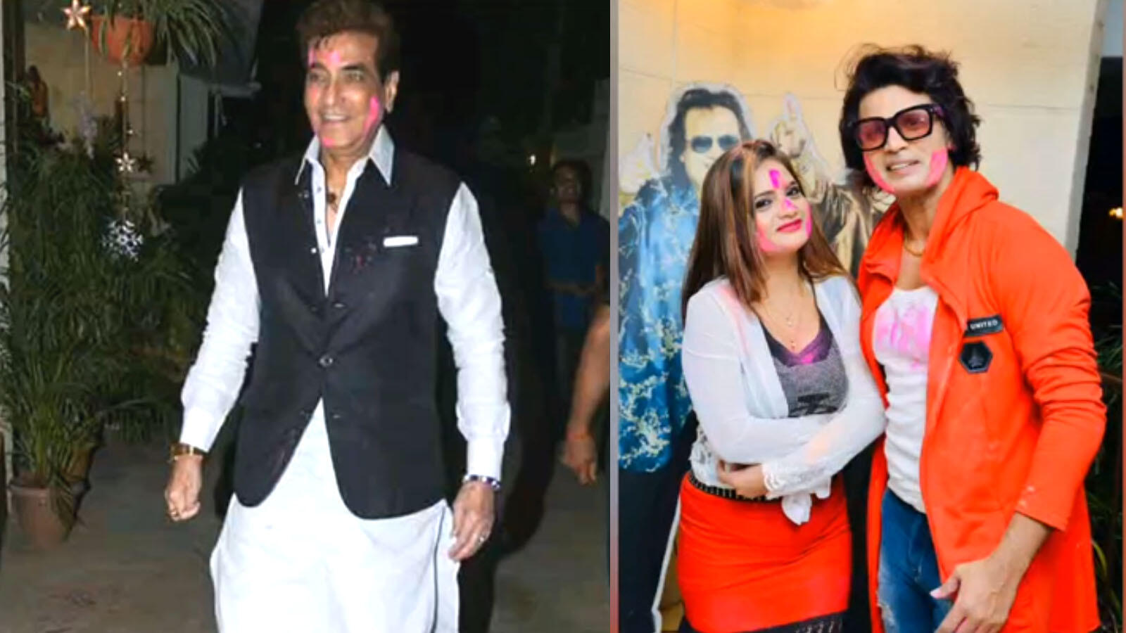 Celebs who attended Bappi Lahiri's Holi party