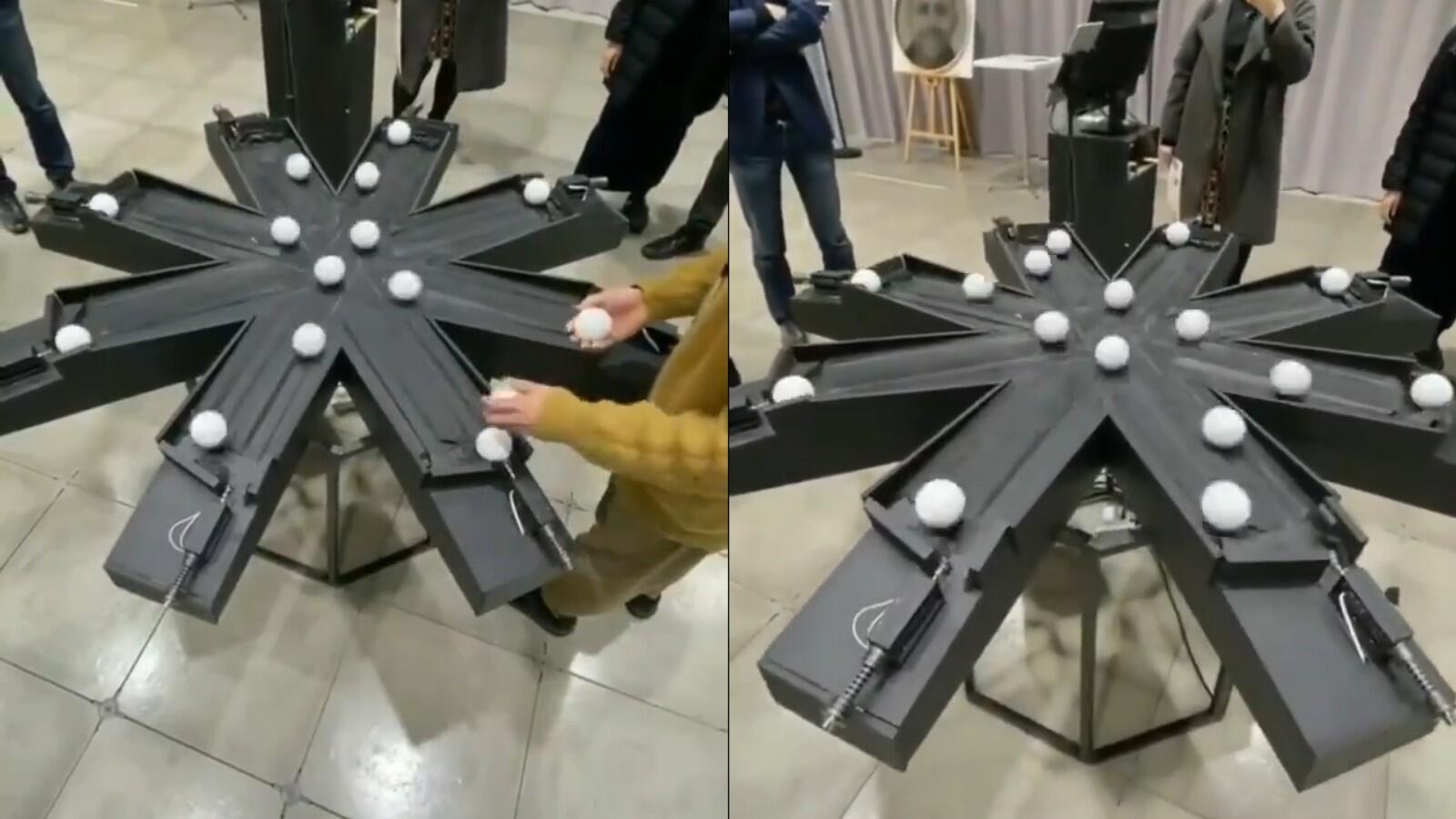 Playing with balls: Perfect synchronisation