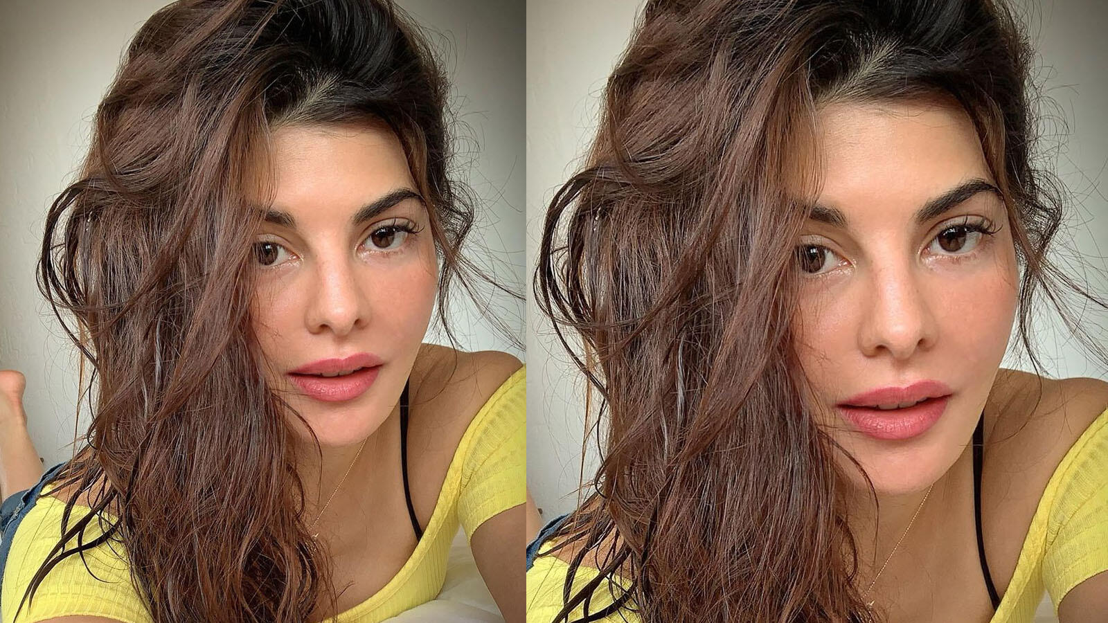 Jacqueline Fernandez stuns fans with a no make-up selfie