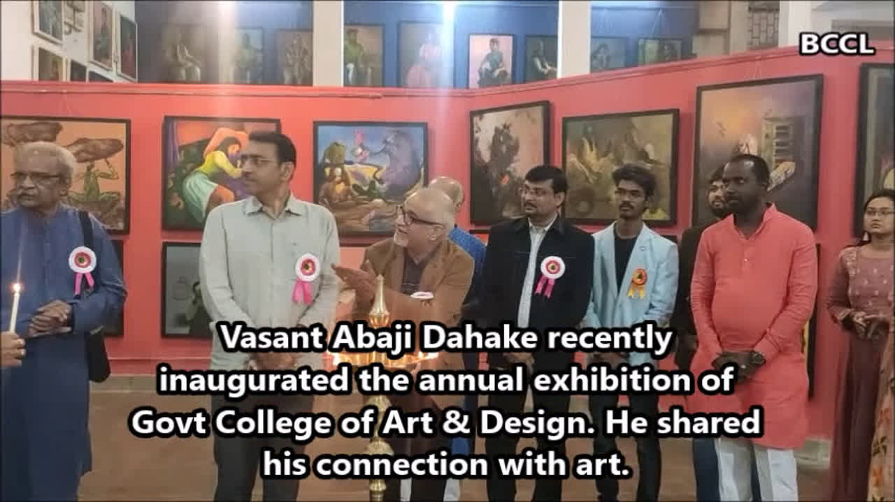 Vasant Abaji Dahake shares his connect with art