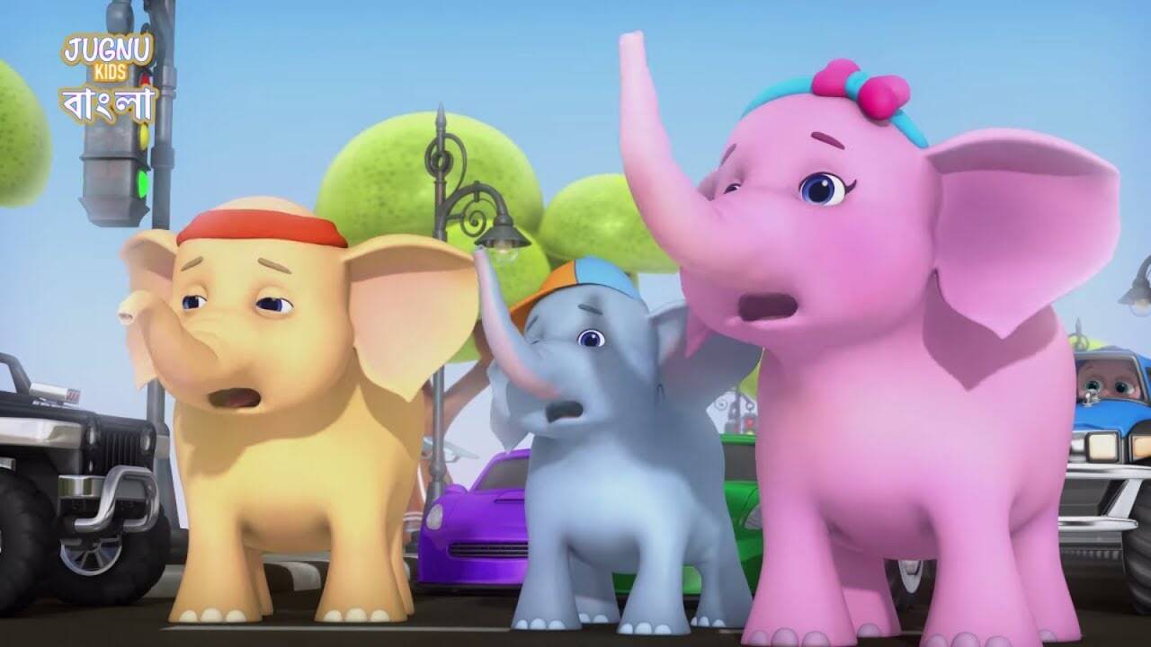 Watch Best Children Bengali Nursery Rhyme 'একটা মোটা হাতি' for Kids ...