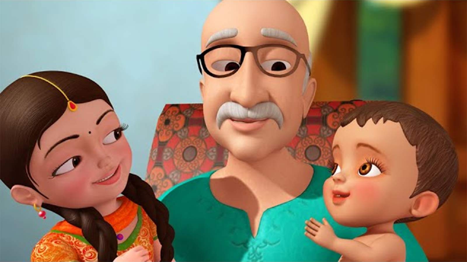 Watch Best Children Marathi Nursery Rhyme 'Aamche Aajoba Khub Hoshiyar ...