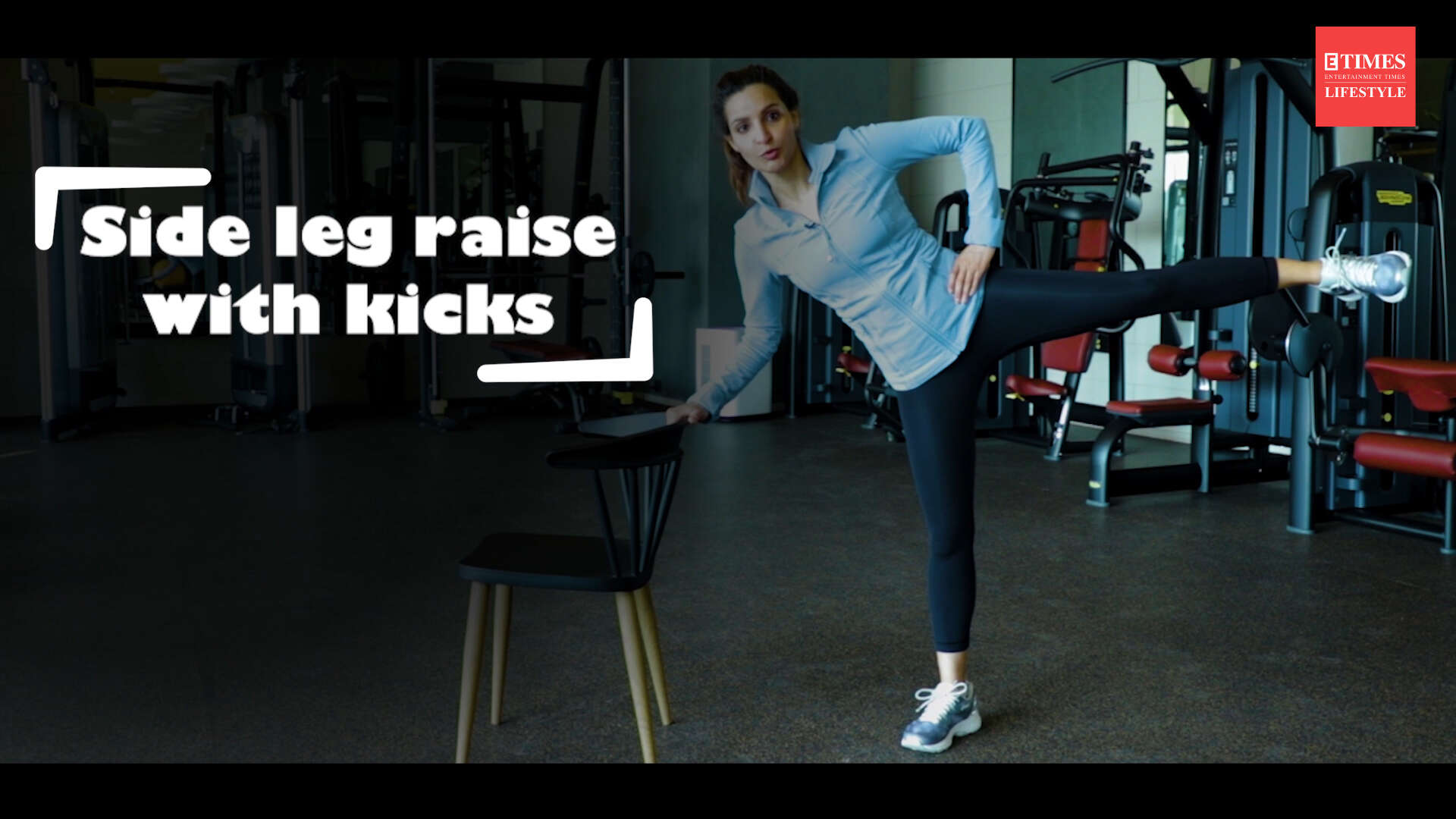 Hip and glute workout - SIDE LEG RAISE