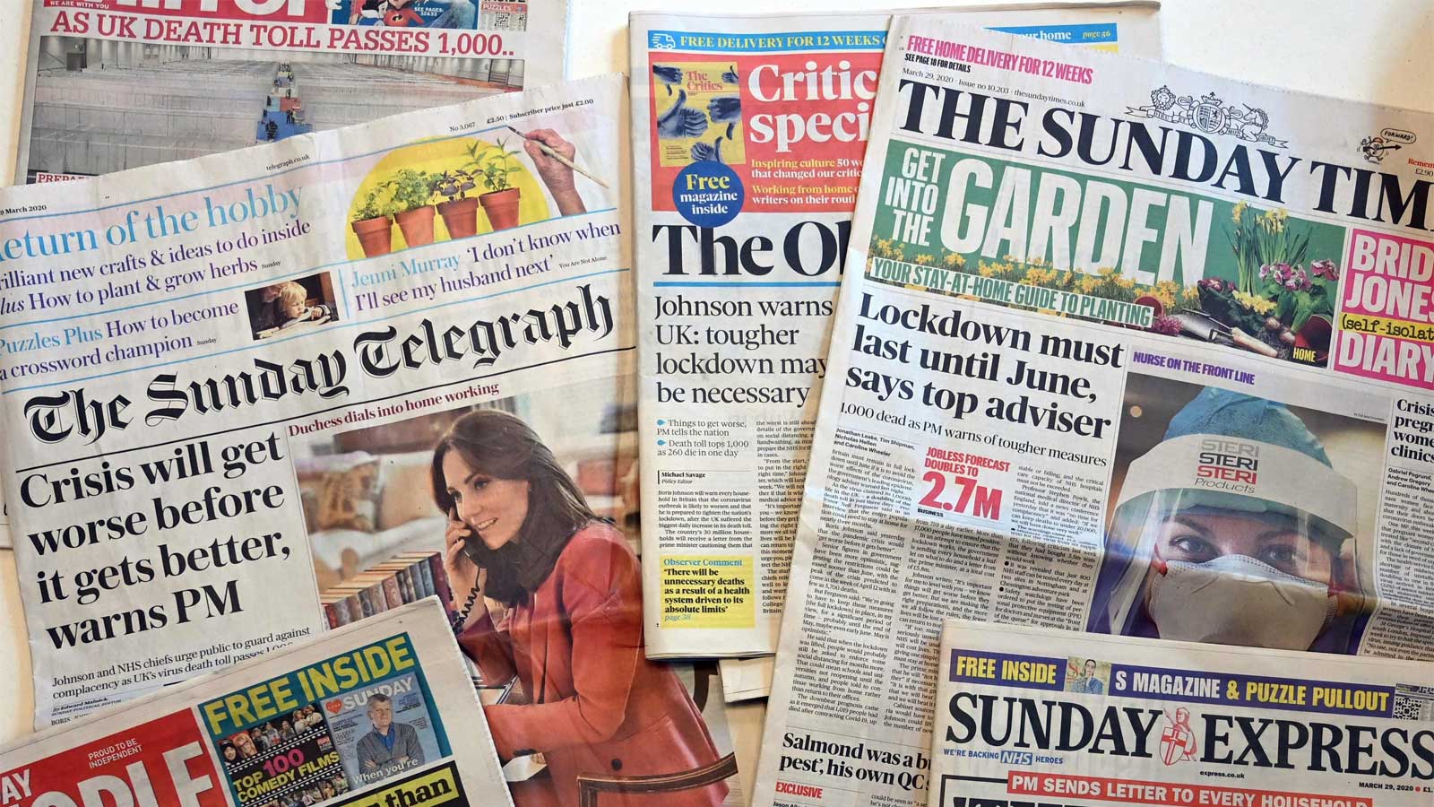 Newspaper delivery supply chain allowed under exemptions given for ...