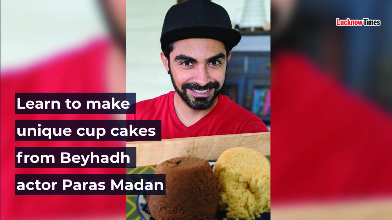 Learn to make unique cup cakes from Beyhadh actor Paras Madan