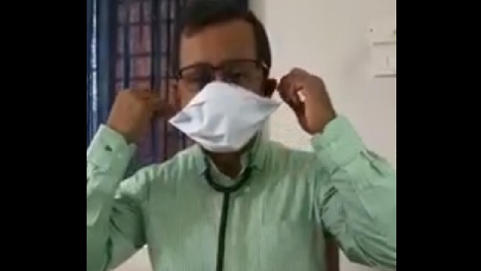 How to make inexpensive paper mask at home