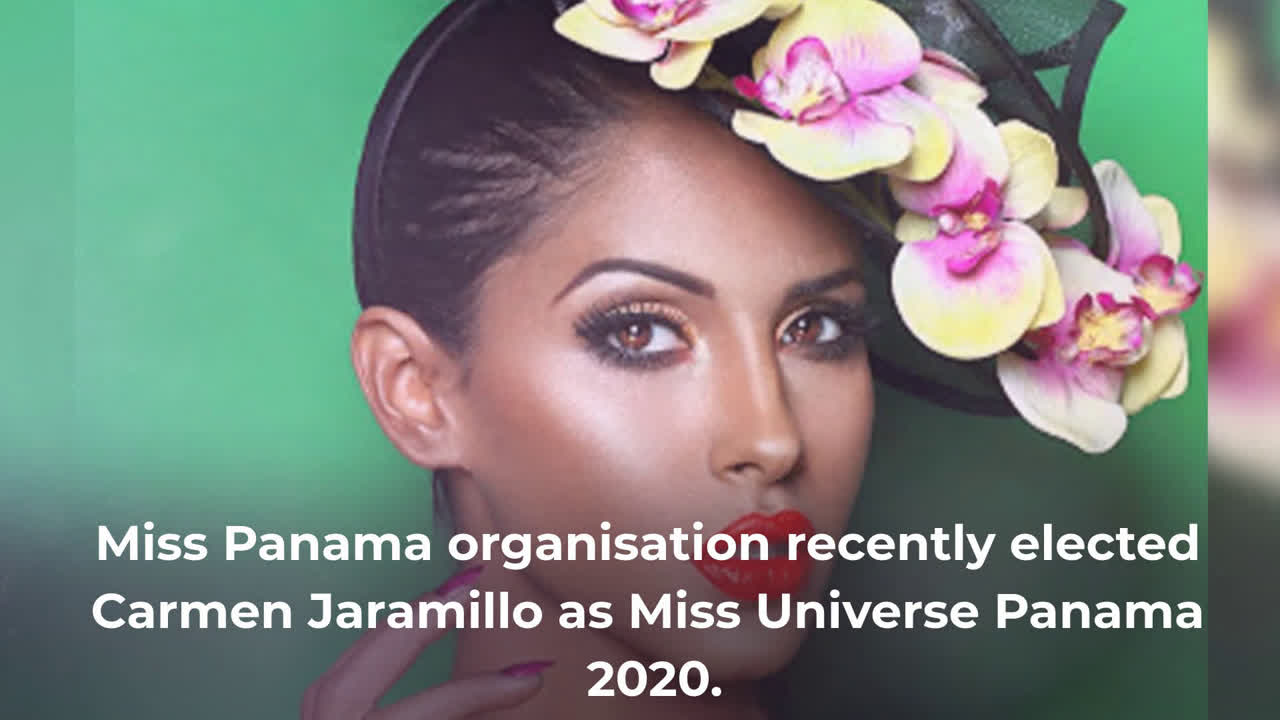 Beauty Pageant: Carmen Jaramillo crowned Miss Universe Panama 2020