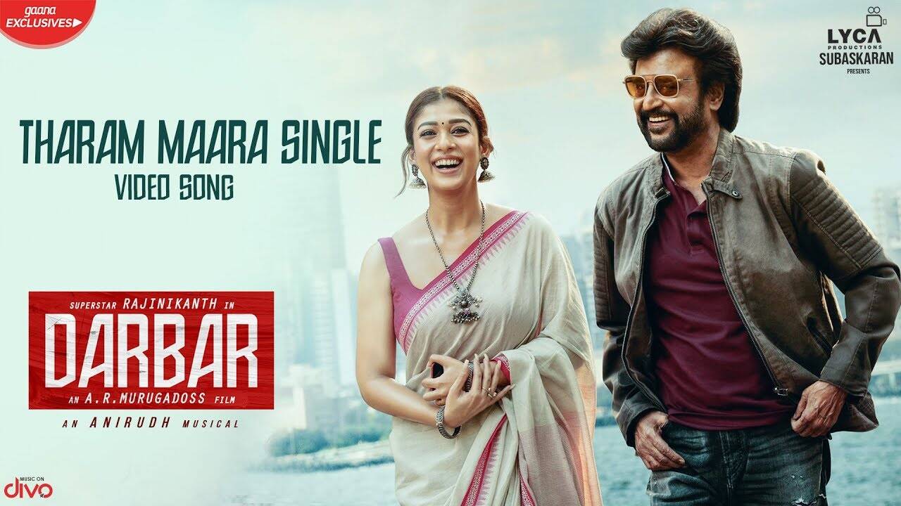 Latest Tamil Video Song 2020 'Tharam Maara Single' From Darbar ...