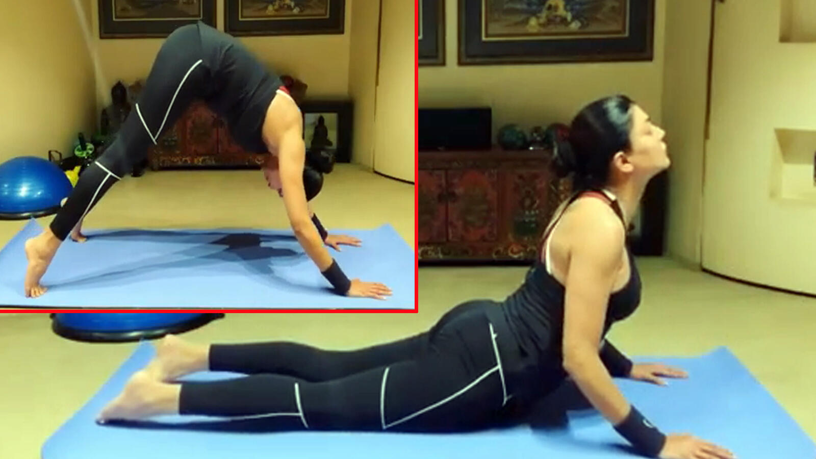 Sushmita Sen shows how to stay fit amidst coronavirus lockdown ...