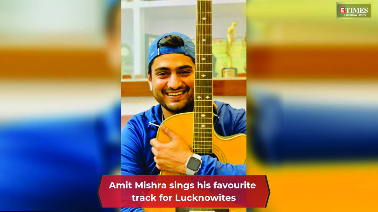 Amit Mishra sings his favourite track for Lucknowites