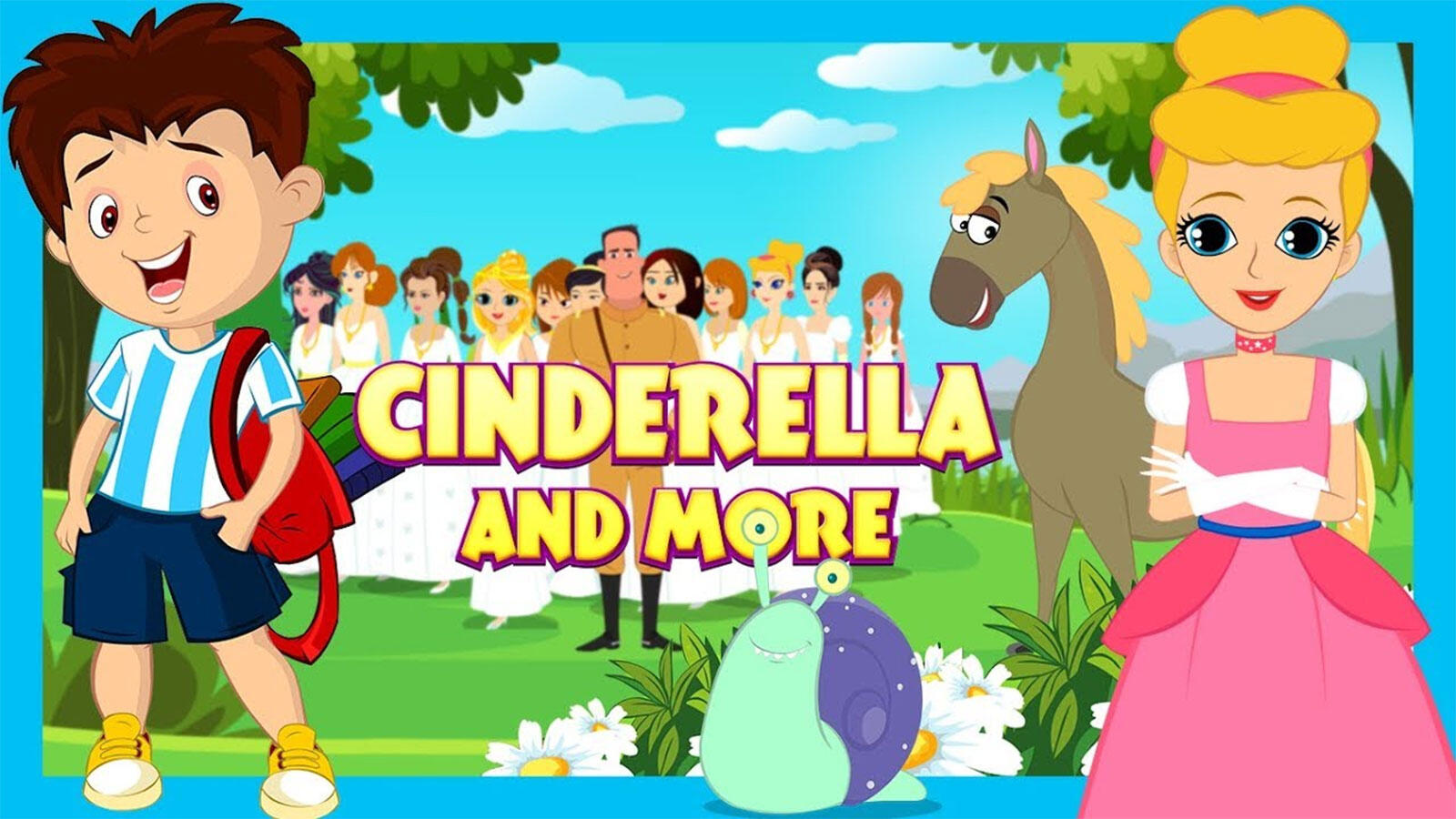 Popular Kids Songs And English Nursery Story Cinderella For Kids