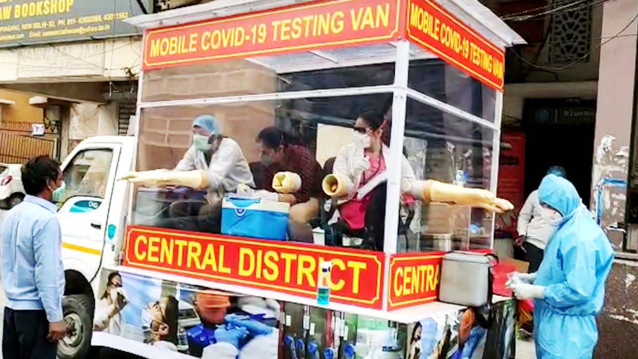 COVID-19: Delhi gets its first mobile testing van