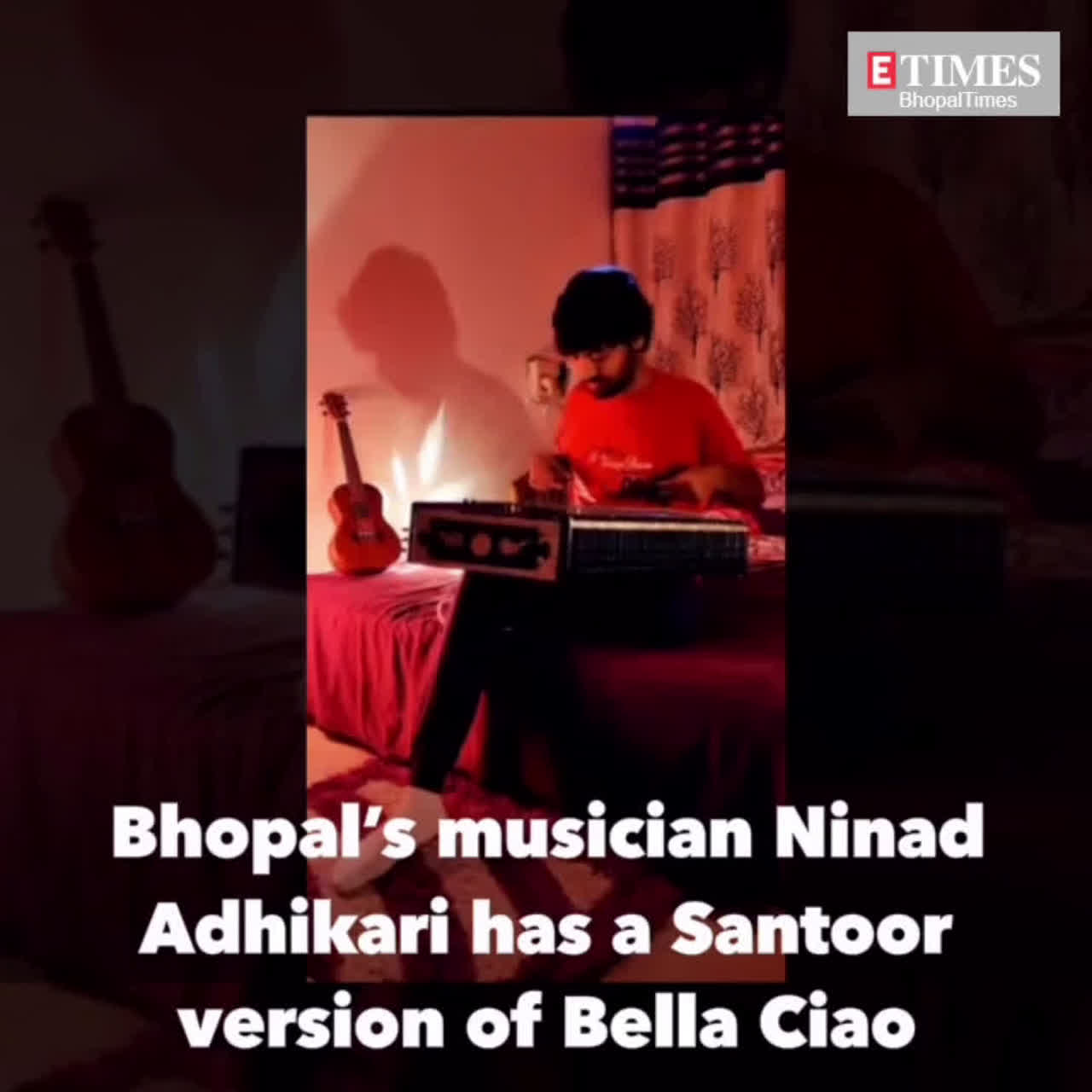 santoor player ninad adhikari: The santoor version of Bella Ciao is here