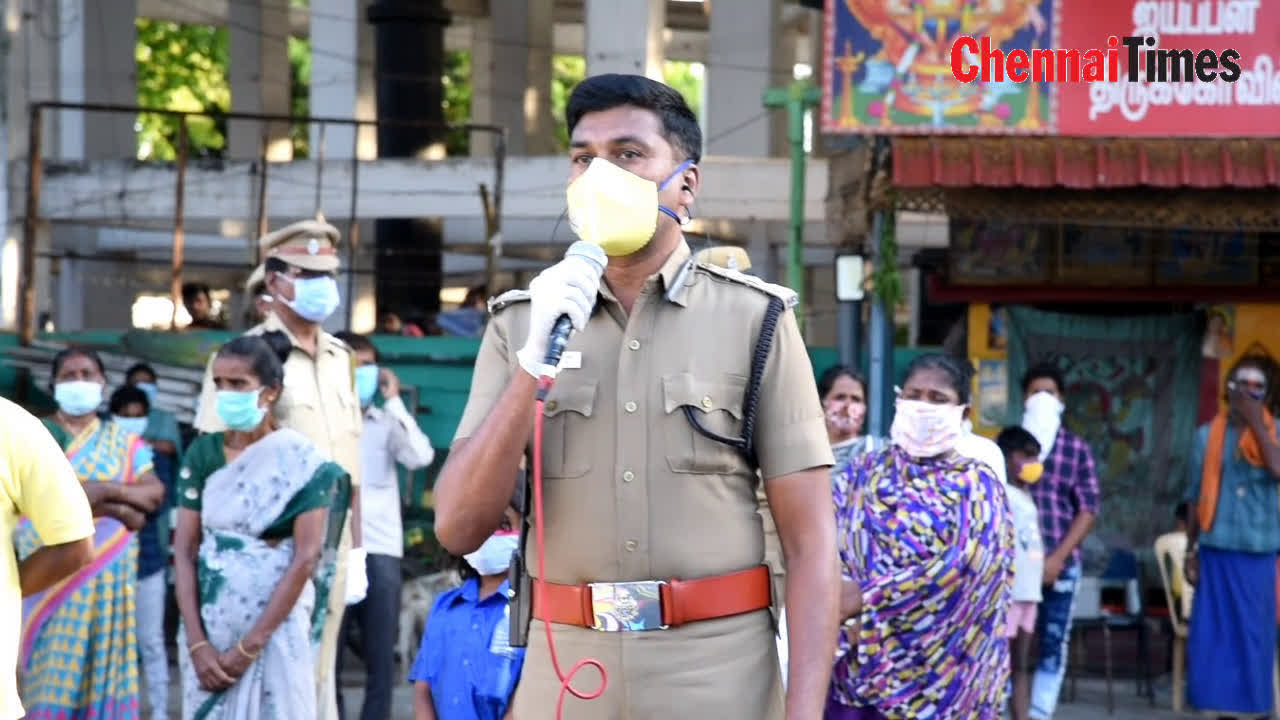 Police official talks about Corona virus and importance of stay in home
