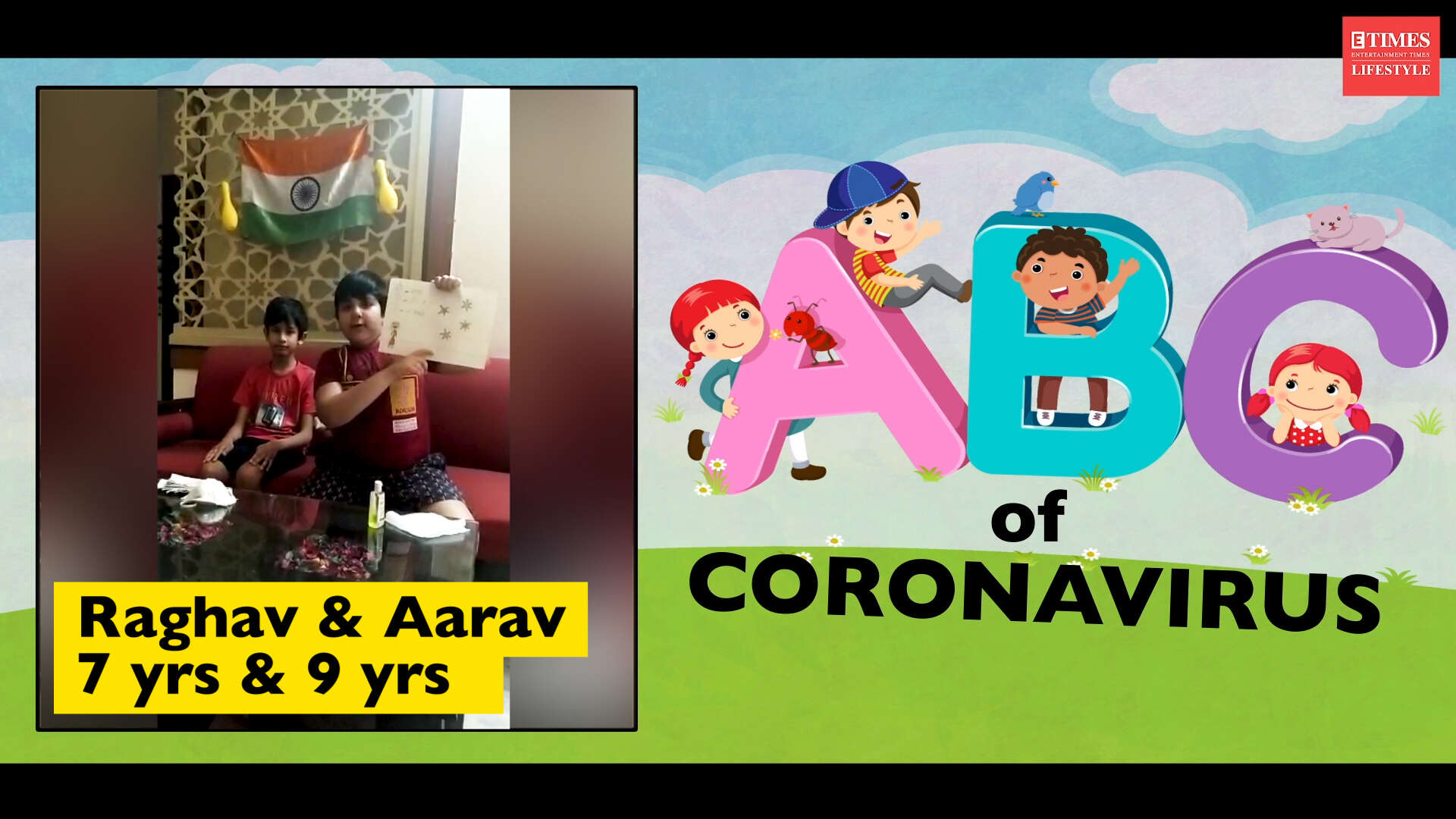 ABC of coronavirus: These two kids are reciting a poem to drive away ...
