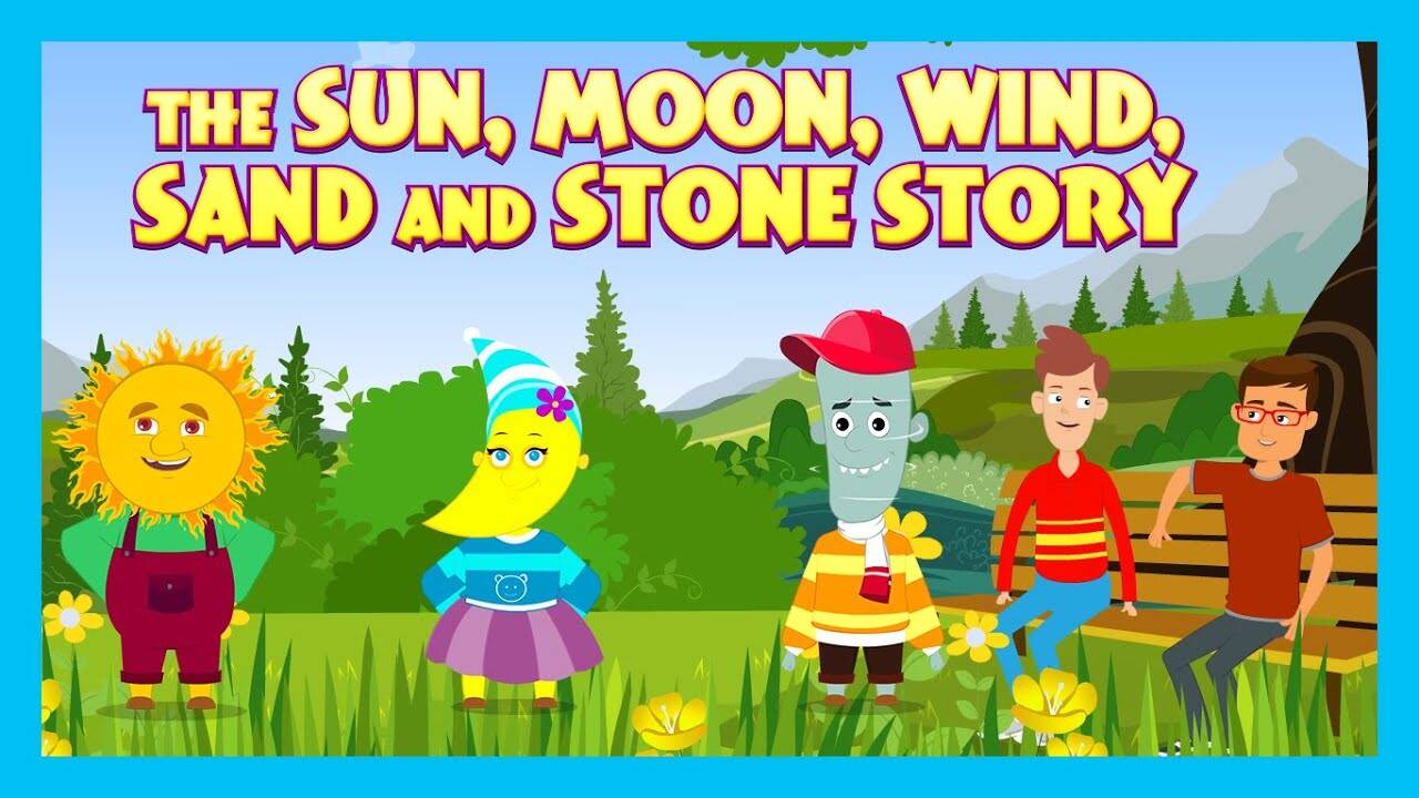 Watch Popular Children English Story 'The Sun, Moon And Wind Go Out For ...