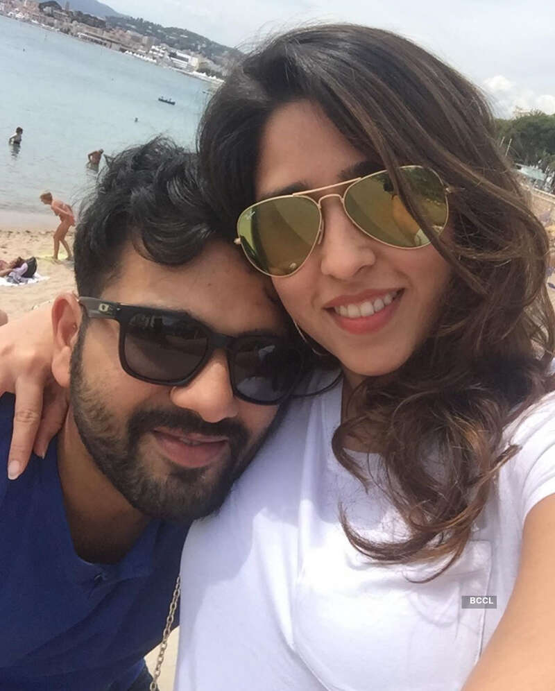 These romantic pictures of Rohit Sharma and Ritika Sajdeh will restore ...