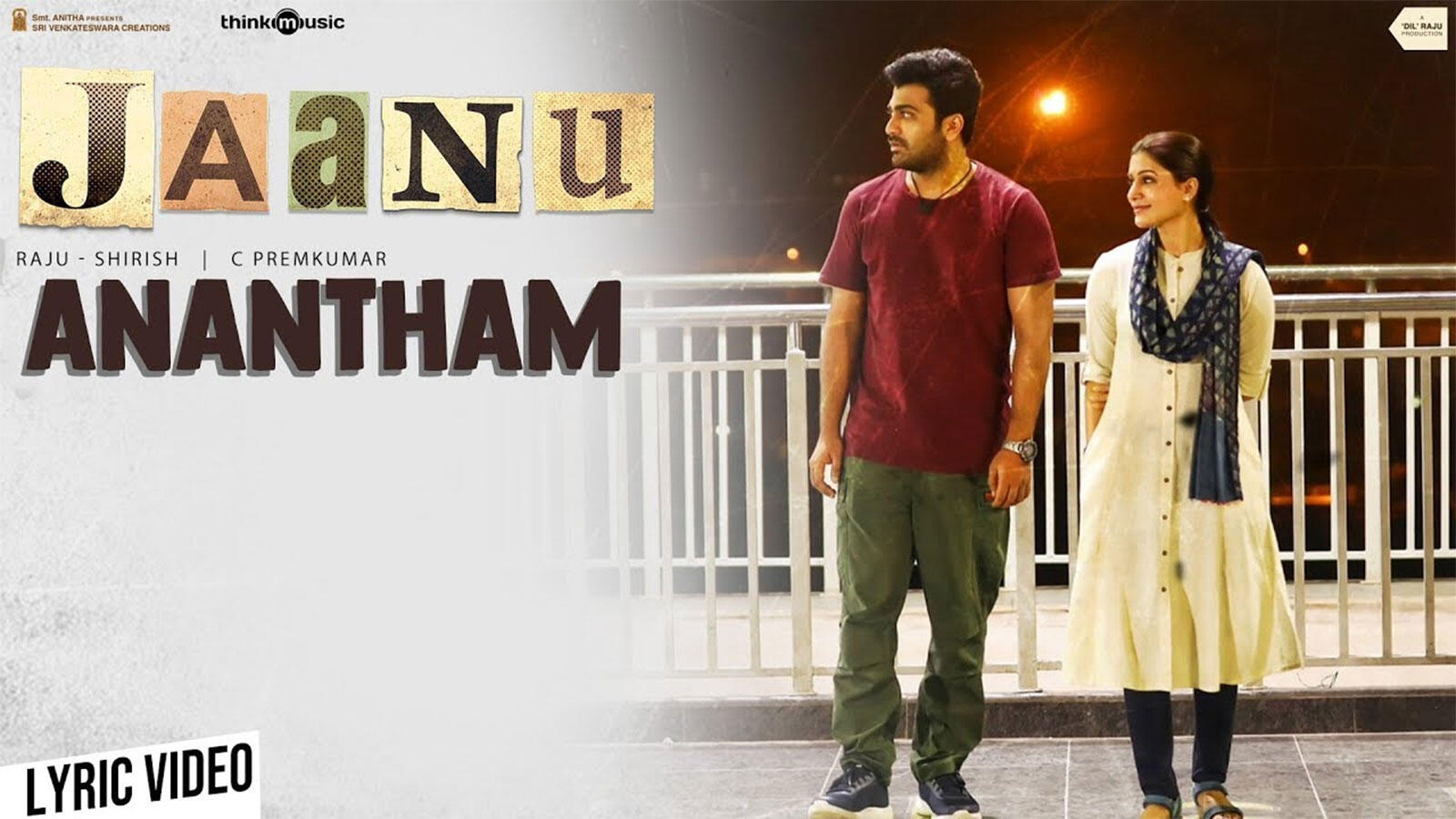 Watch Popular Telugu Music Lyrical Song 'Anantham' From Movie 'Jaanu ...