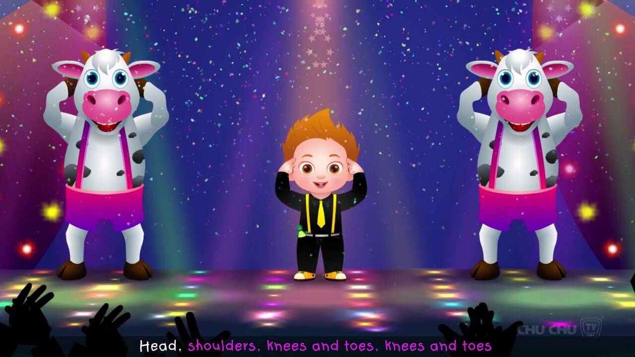 Popular Kids Songs and English Nursery Rhyme 'Head Shoulders Knees ...
