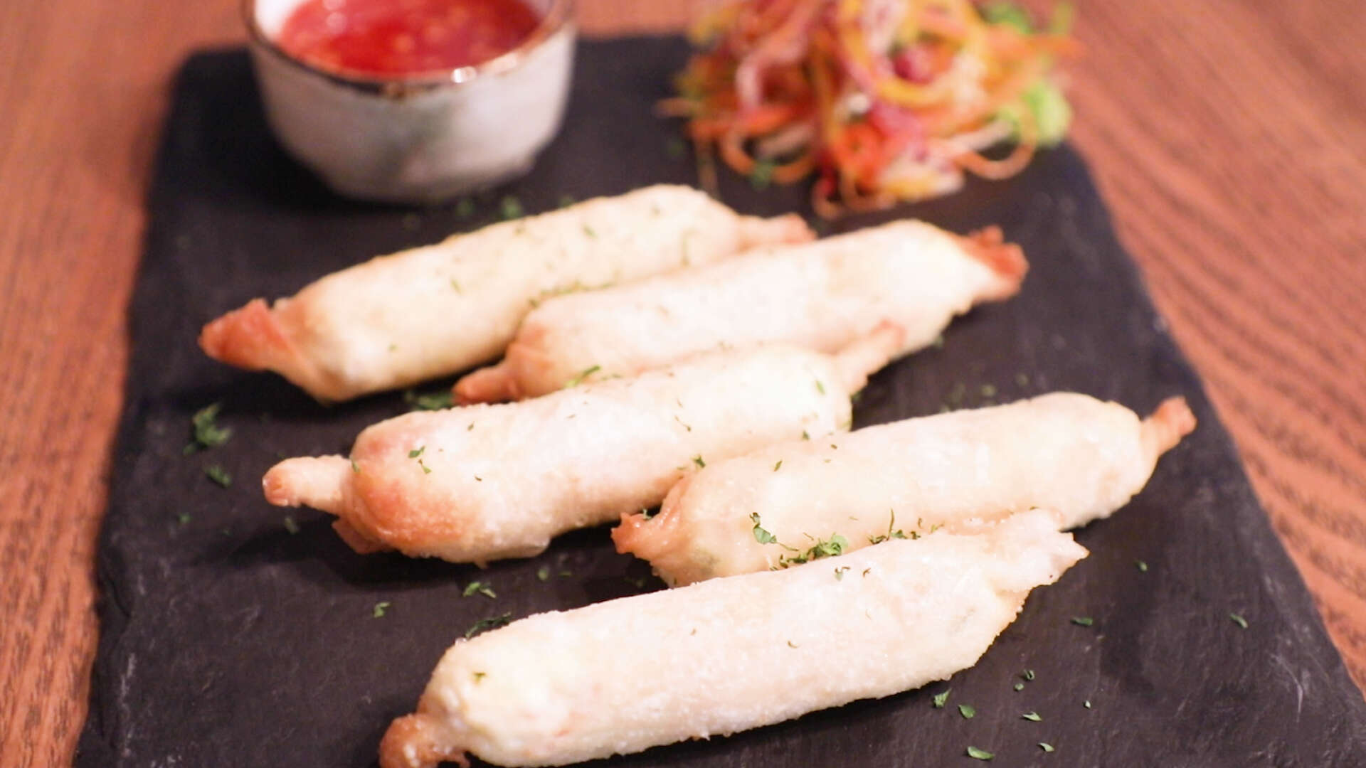Watch: How to make Chilli Cheese Cigar - Times Food