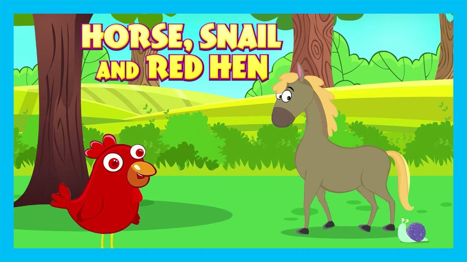Popular Kids Songs and English Nursery Story 'The Horse And The Snail ...