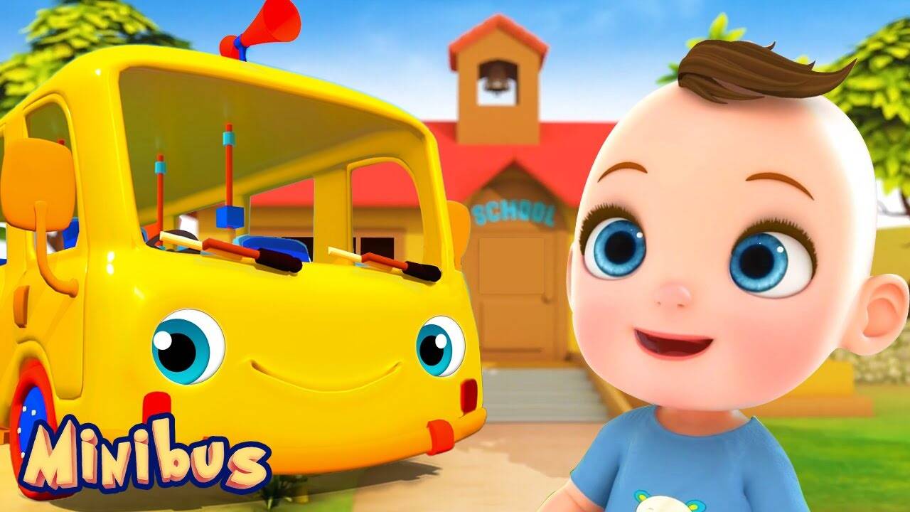 Popular Kids Songs and English Nursery Rhyme 'The School Bus' for Kids ...