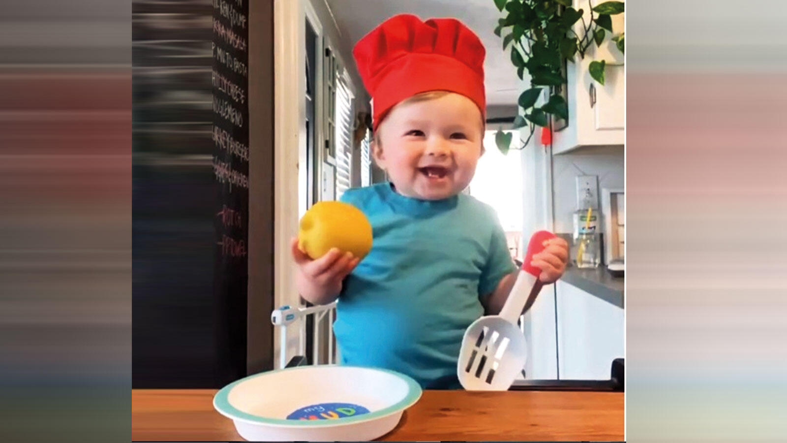 Meet this talented 1-year-old chef who's become the Internet darling