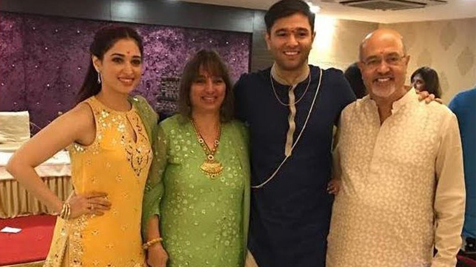 Tamannaah is worried about her New York based brother Anand Bhatia
