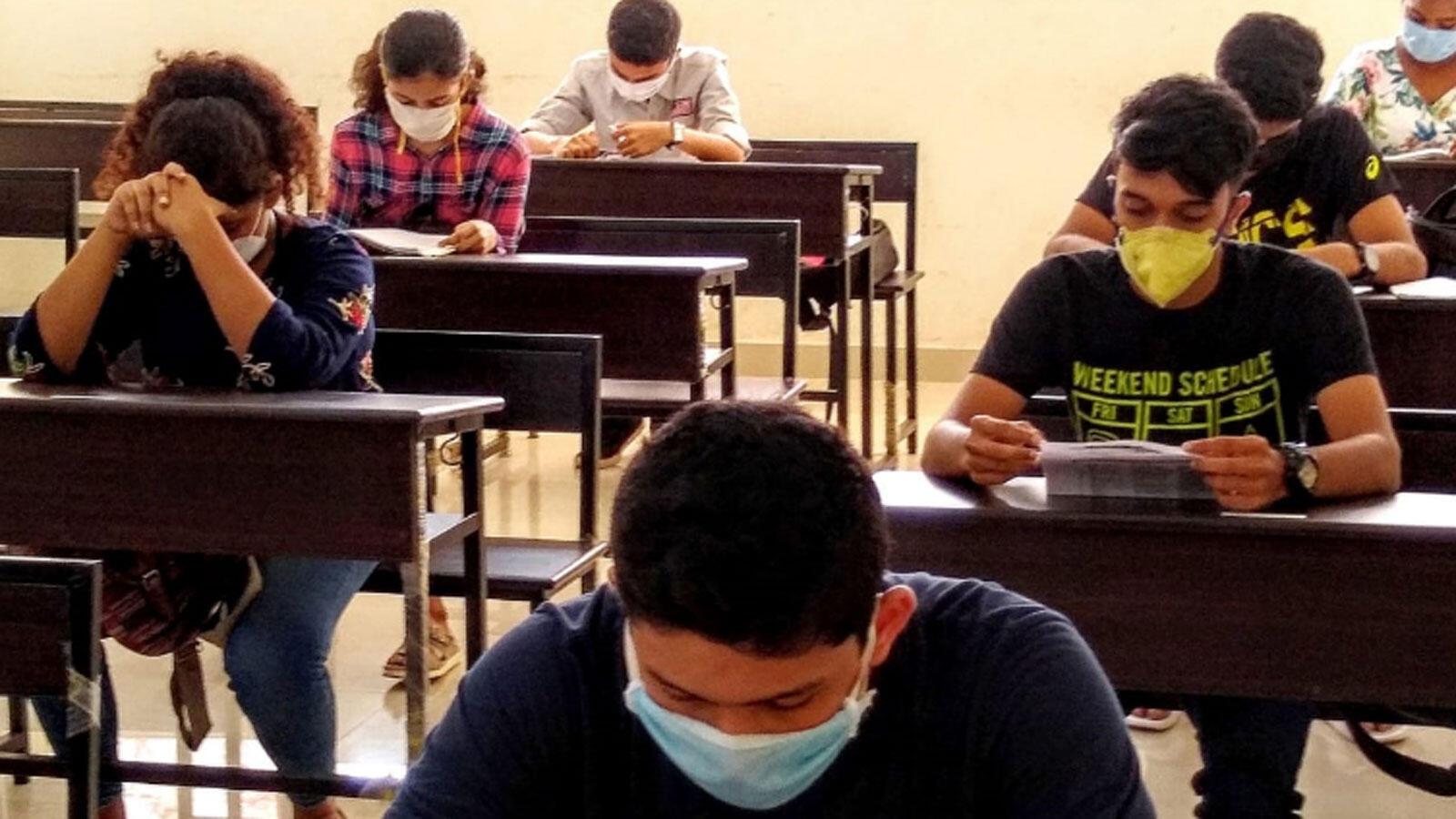 Goa: Class X exams begin, social distancing enforced at centres