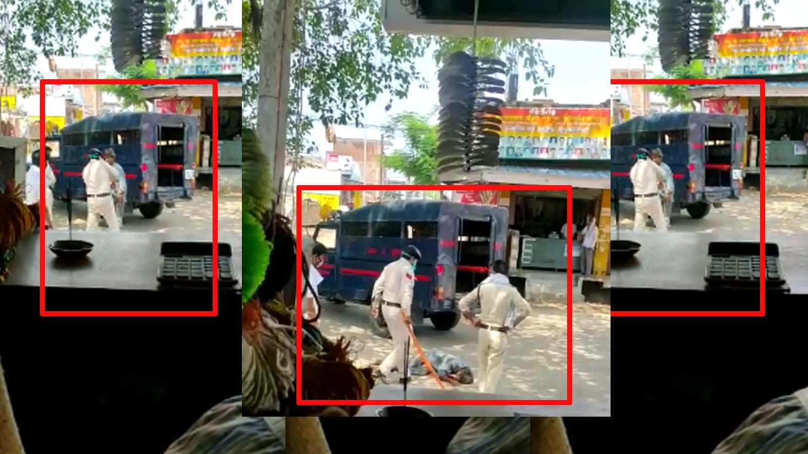 Madhya Pradesh: Gruesome video of two cops beating a man goes viral ... Madhya Pradesh: Gruesome video of two cops beating a man goes viral ...