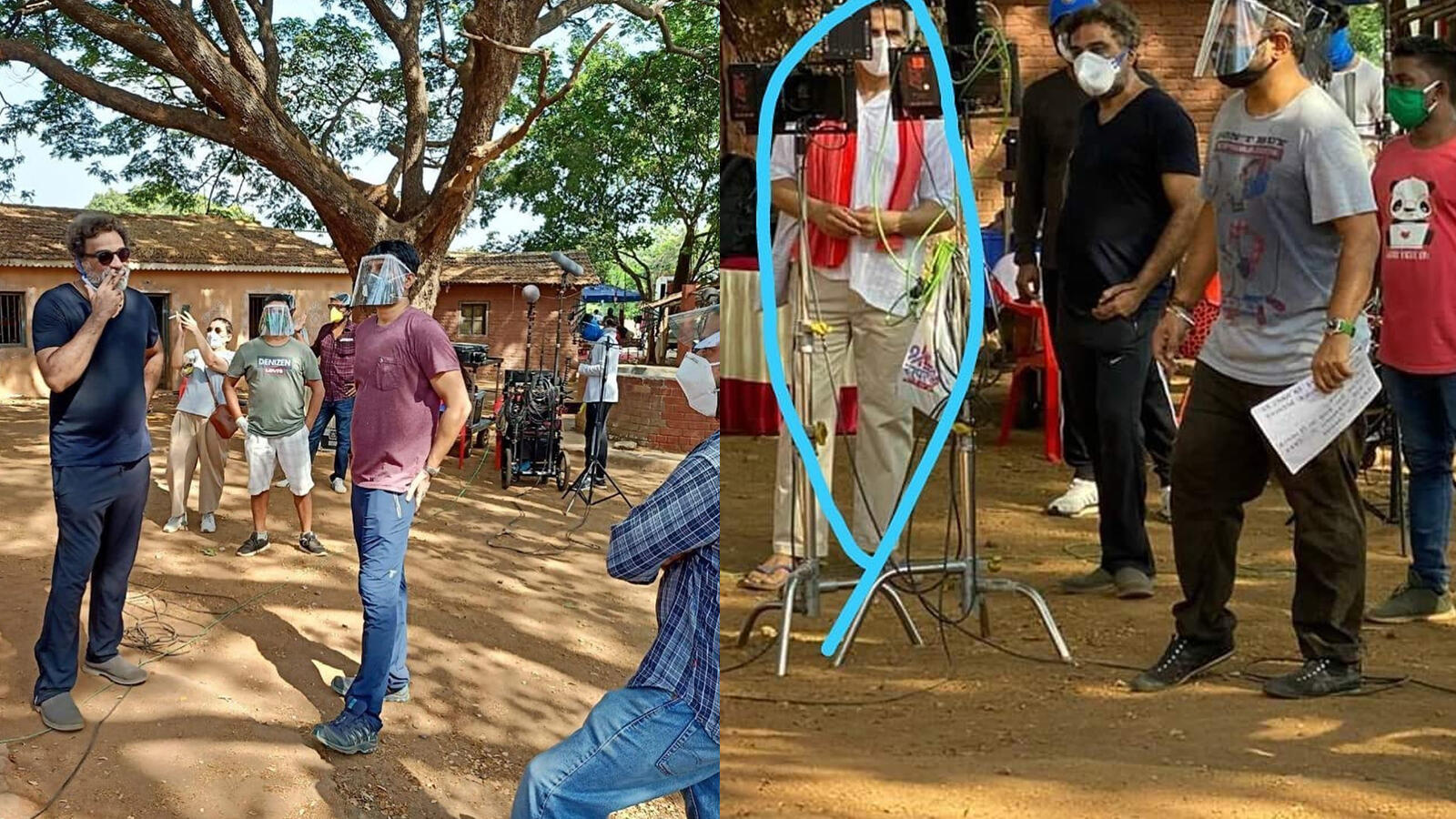 Akshay Kumar and R Balki resume shoot for Ayushman Bharat campaign at ...