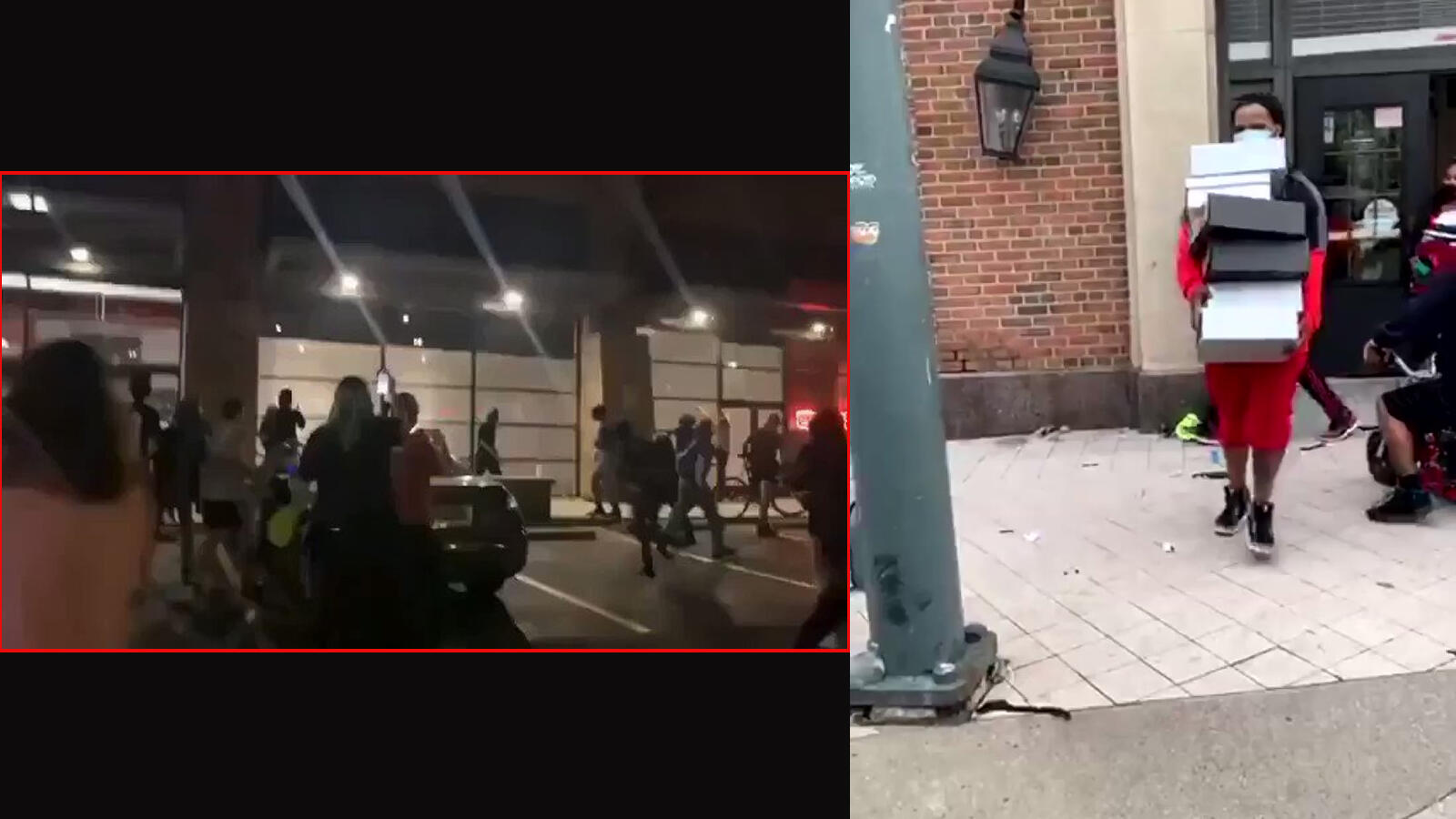 George Floyd killing: Protesters vandalise and loot shops